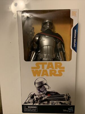 RARE! Star Wars: Force Awakens CAPTAIN PHASMA 11.5 inch with Blaster ...