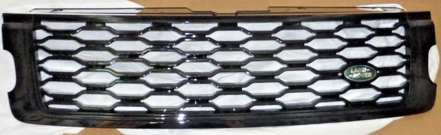 Genuine Range Rover L405 2018 Gloss Black Front Radiator Bonnet Grille ...