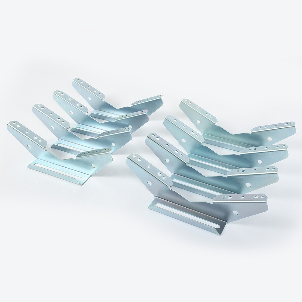 For Pontoon (8) Pontoon Wing Brackets Bunk Bolster Boat Pontoon Trailer ...