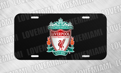 For Liverpool FC Fans Futbol Soccer License Plate Auto Car Tag FREE ...