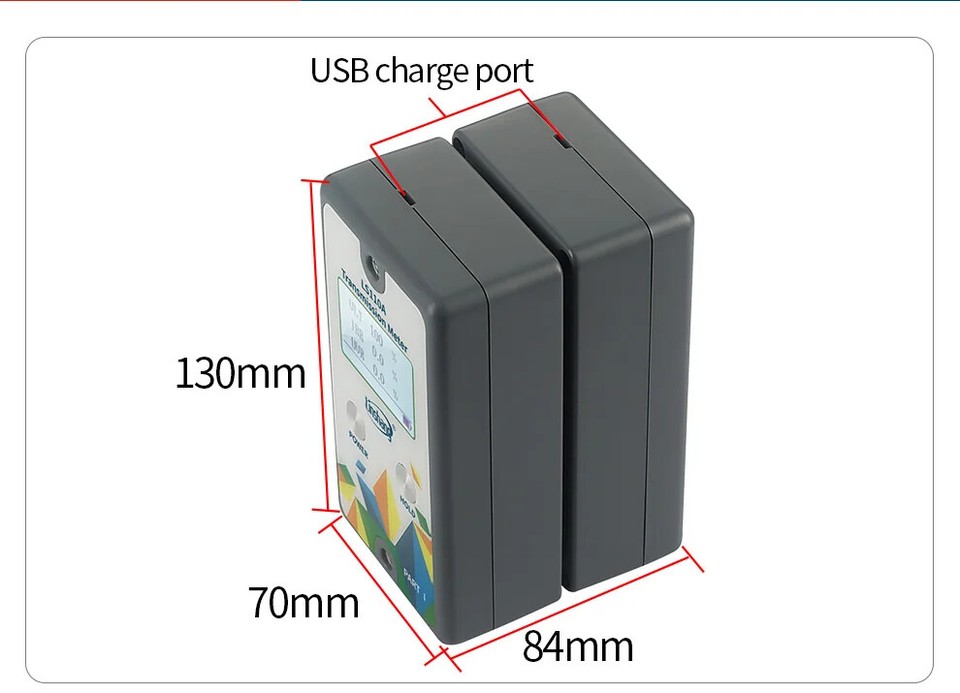 Window Solar Film Meter Split UV 365nm IR 940nm VLT Stick-film Glass ...