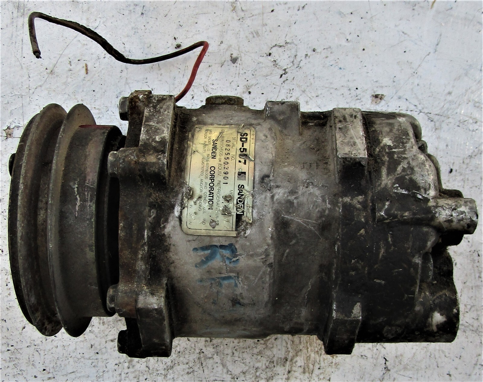 Mazda 626 engine RF-T 2,0cc FWD Diesel air conditioner compressor ...