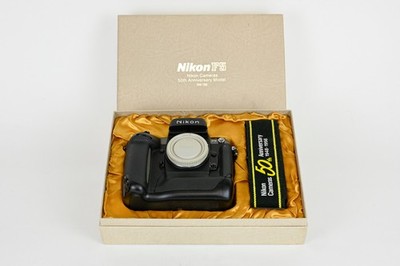 NIKON F5 50TH ANNIVERSARY 35mm SLR in collector's box mint+++ | eBay