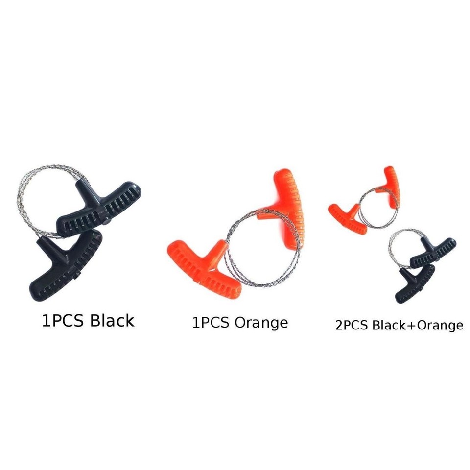 Hand Pull Wire Saw Survival Cutting Tool Portable Stainless Steel Wire ...