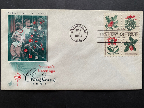 U.S., 1964, FDI Cachet Covers, different stamps / postmarks ...