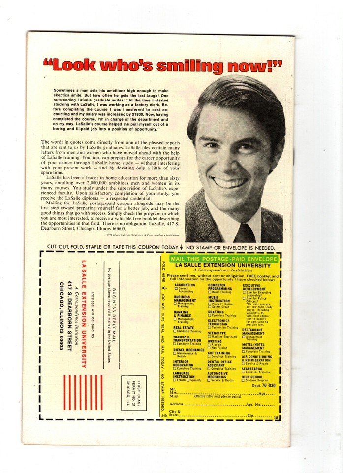 Skull The Slayer #2 (1975) Ann Farrow Alien Styrocosaurus vf cond comic ...