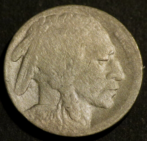 1920 S Buffalo Nickel Semi-Key Date Horn Details Holo-Restored Five 5c ...