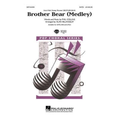Hal Leonard Brother Bear (Medley) ShowTrax CD Arranged by Alan ...