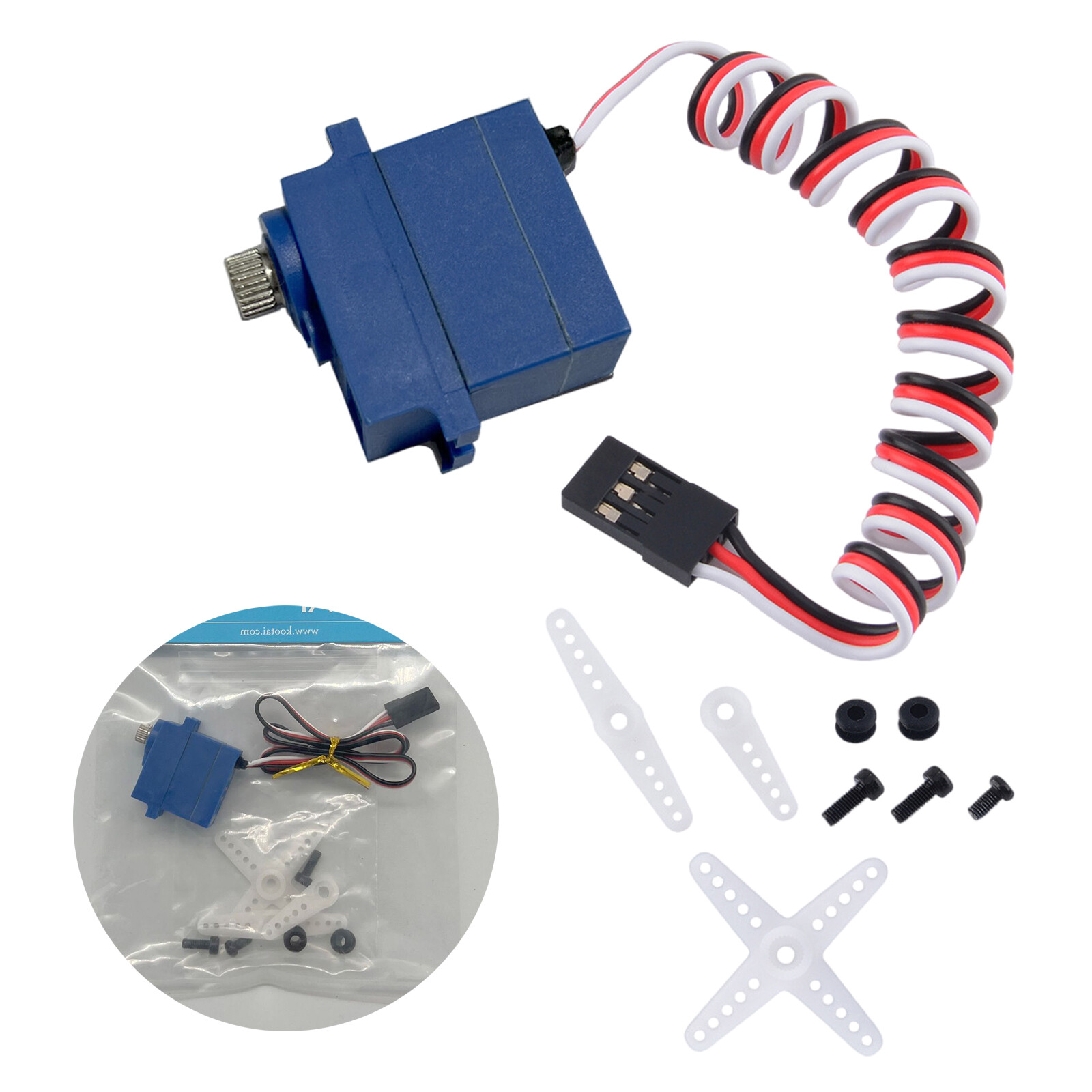 TR-4 Metal Waterproof Gear Servo For 1/18 TRAXXAS LaTrax Teton 4WD RC ...