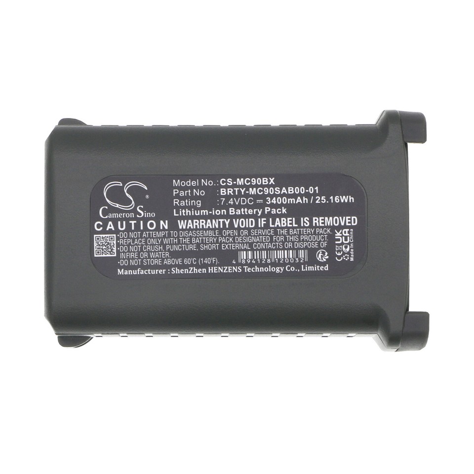 BATTERIE 3400mAh Tipo BRTY-MC90SAB00-01 Per Symbol MC9090-G | eBay