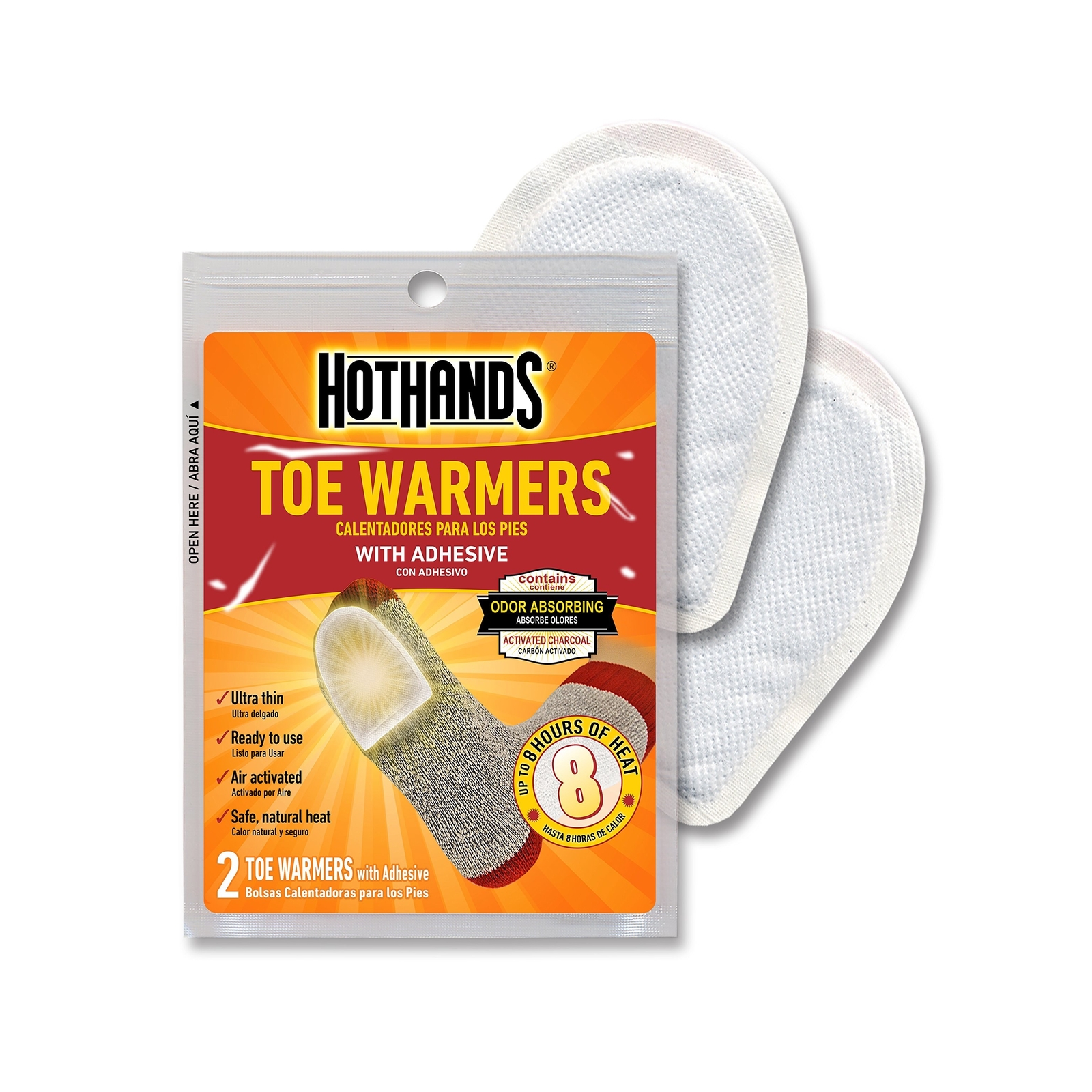 HotHands Hand & Toe Warmers - Long Lasting Natural Odorless Air ...