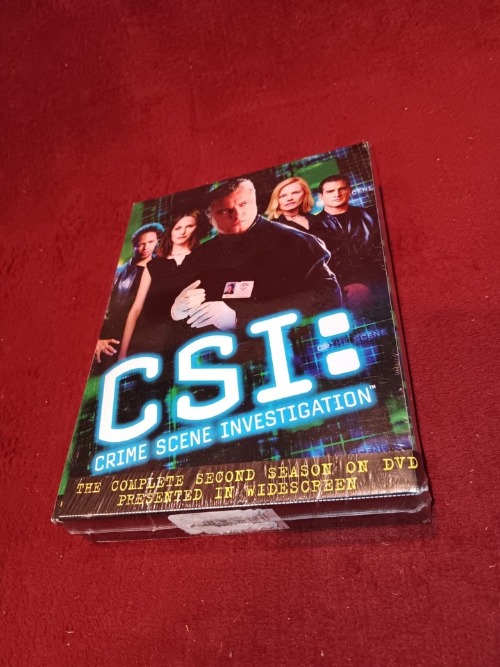 CSI: Crime Scene Investigation - The Complete Second Season 2 DVD 6 ...