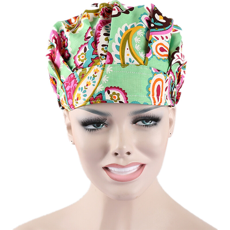 Women Men Unisex Working One Size Colorful Printed Hat/Cap New ...