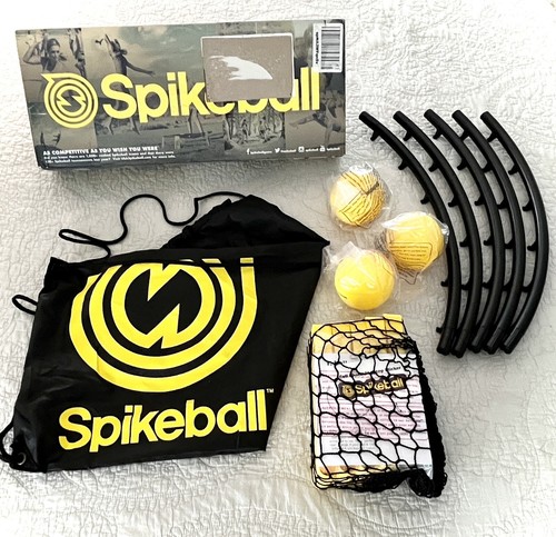 Spikeball 3 Ball Original Roundnet Game Set Includes 3 Balls Net Bag ...