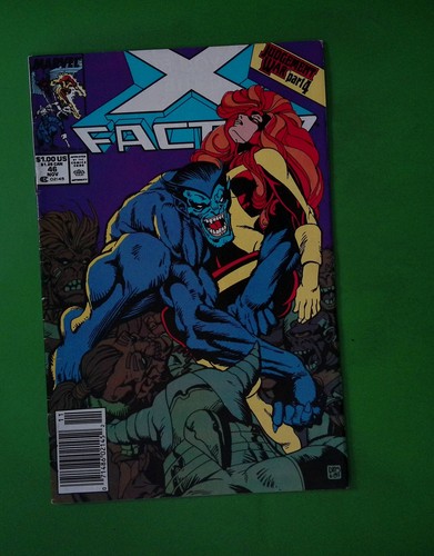 X-Factor #46 Vol. 1 1989 Marvel Comics 1st App Newsstand Mid Grade H98 ...
