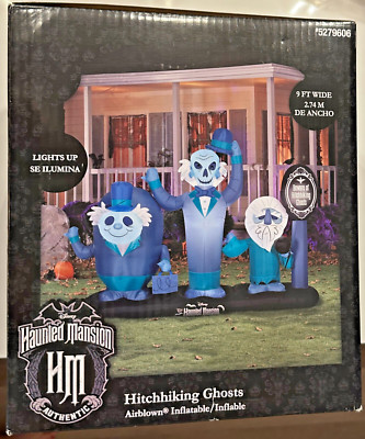 New Disney Haunted Mansion Hitchhiking Ghosts Blowup Inflatable Light ...