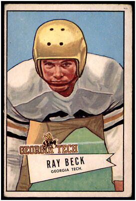 1952 Bowman Large #51 Ray Beck GDVG | eBay