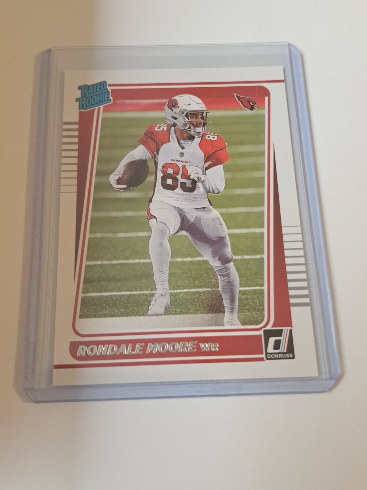 2021 Panini Donruss Football Rondale Moore Rated Rookie Card RC ...