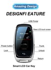 Smart Remote Car Key Touch Screen Display Digital For One-Button Start ...