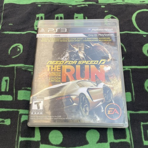 NEED FOR SPEED THE RUN LIMITED EDITION (PLAYSTATION 3) PS3 GAME ...