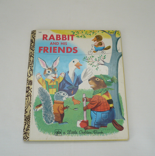 1974 Rabbit and his Friends A Little Golden Book Original Price 49 ...