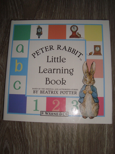 PETER RABBIT LITTLE LEARNING BOOK - BEATRIX POTTER / F. WARNE & CO ...