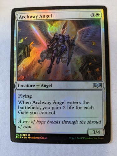 Archway Angel Magic the Gathering MTG Ravnica Allegiance 2019 003/259 U ...