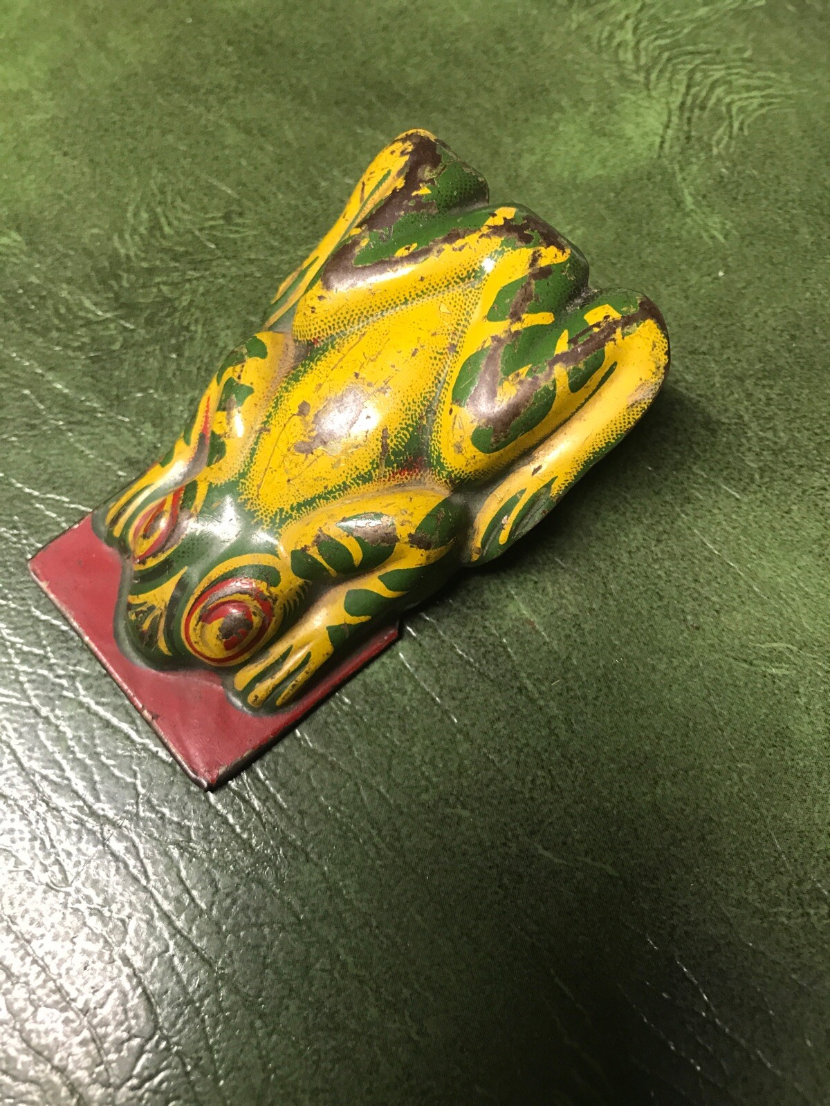 Vtg Tin Litho Frog Clicker Noise Maker | eBay