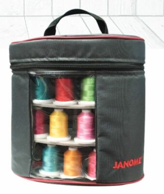 Janome Thread Spool Organizer for 36 Embroidery Threads New! | eBay