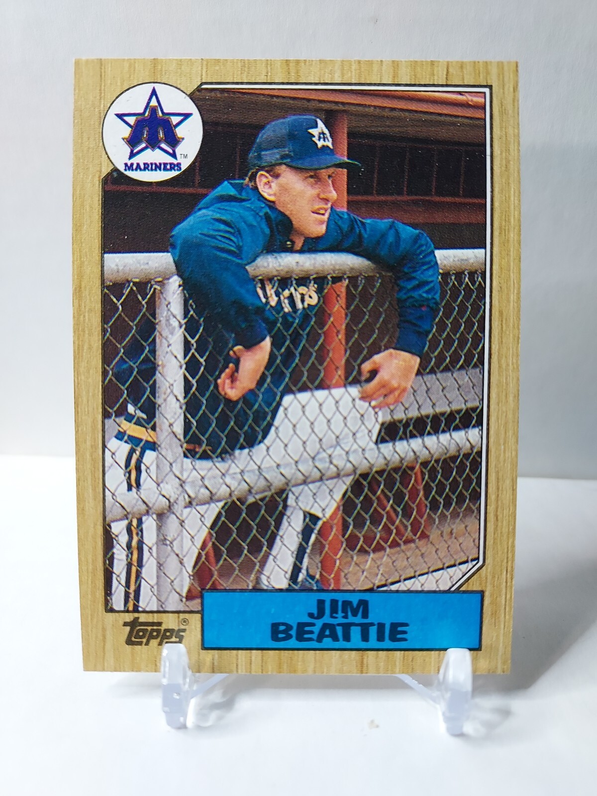 1987 Topps Baseball #117 Jim Beattie Seattle Mariners | eBay