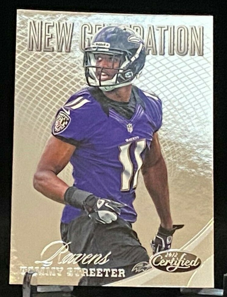 2012 Certified New Generation #308 Rookie Tommy Streeter Ravens 062/999 ...