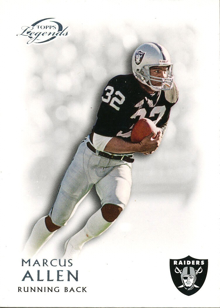 TOPPS-LEGENDS Marcus Allen RAIDERS HOF USC | eBay