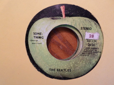 APPLE 45 RECORD 2654/BEATLES/SOMETHING/COME TOGETHER/ VG+/NON CAPITOL ...