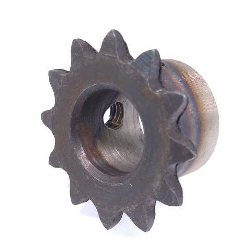 Chain Drive Sprocket Wheel 12T Bore 12mm Pitch 1/4" 6.35mm For 04C ...