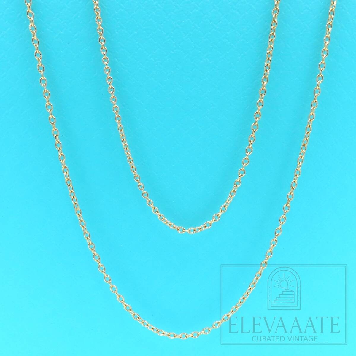 Extremely Rare Beautiful Tiffany Co. Long Yellow Gold… - Gem