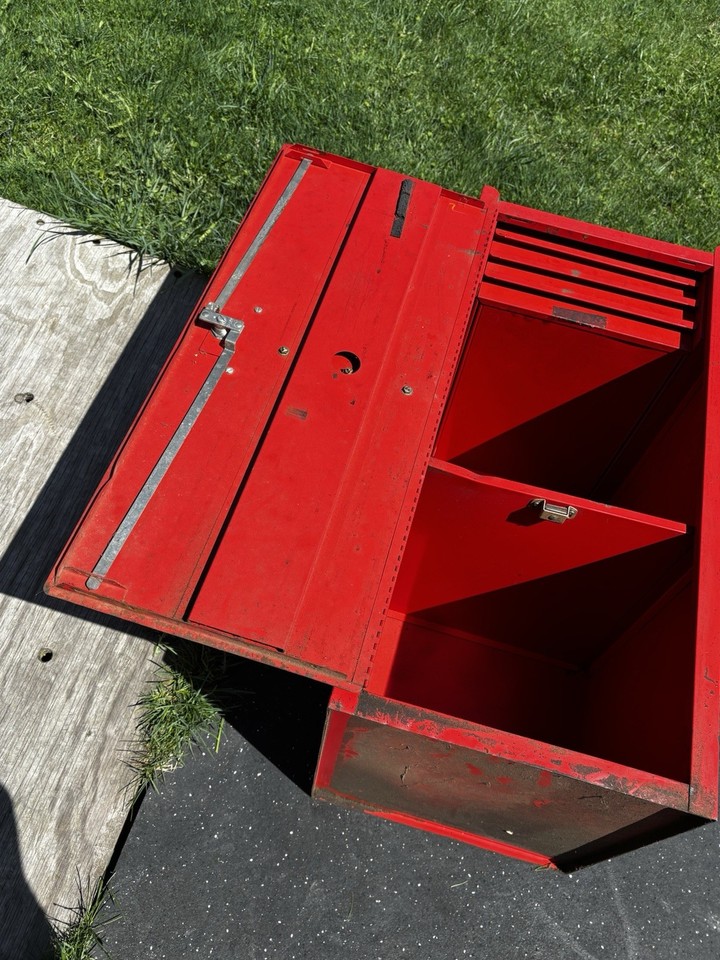 VTG 1984 Snap-On KR-274A Side Box Cabinet Chest 3 Drawer | eBay