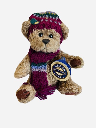 Brass Button Bear Collection Dooley Serenity Collectable Stuffed Animal ...