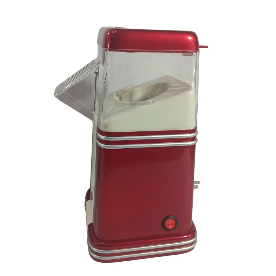 Nostalgia Electrics Popcorn Maker Red Hot Air Popper 8 Cup Model RHP ...