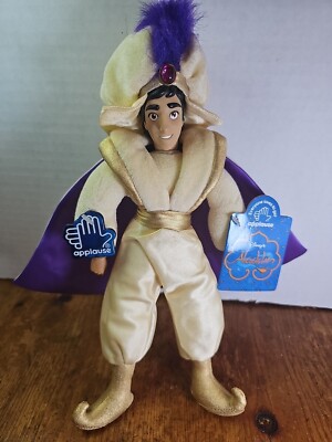 DISNEY ALADDIN APPLAUSE PLUSH - GENIE Toy Stuffed Animal NWT | eBay