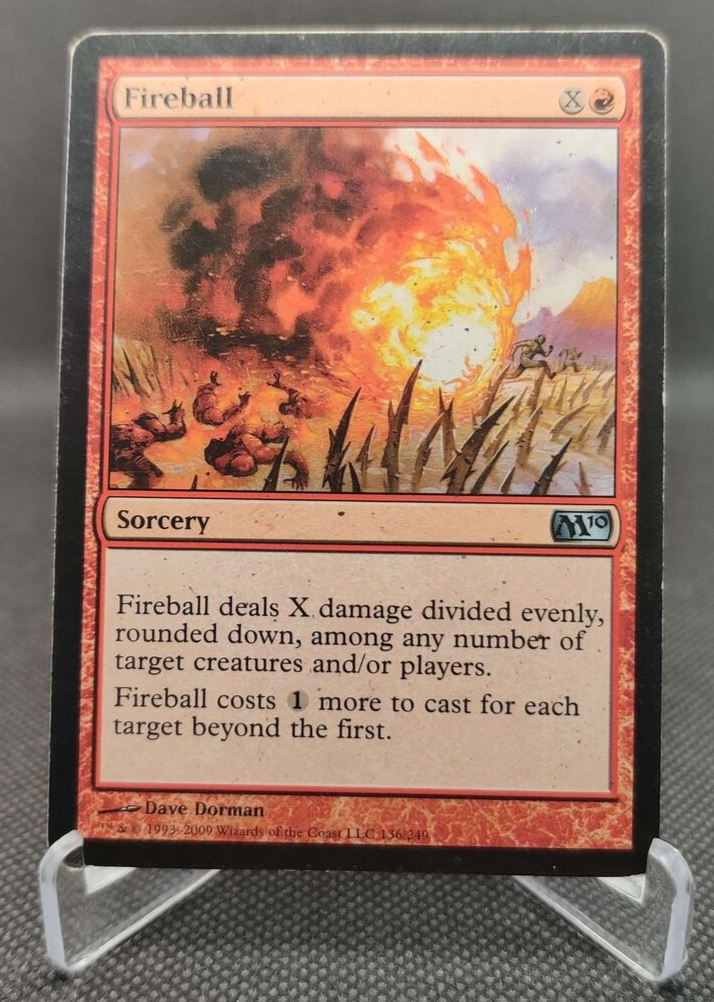 MTG #136 FIREBALL CORE SET 2010 M10 magic the gathering card | eBay