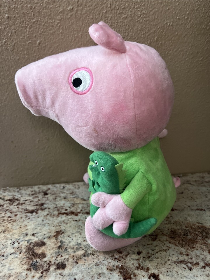 Peppa Pig Plush Lot - Sleep n' Oink George & Oink Along Stuffed Plush ...