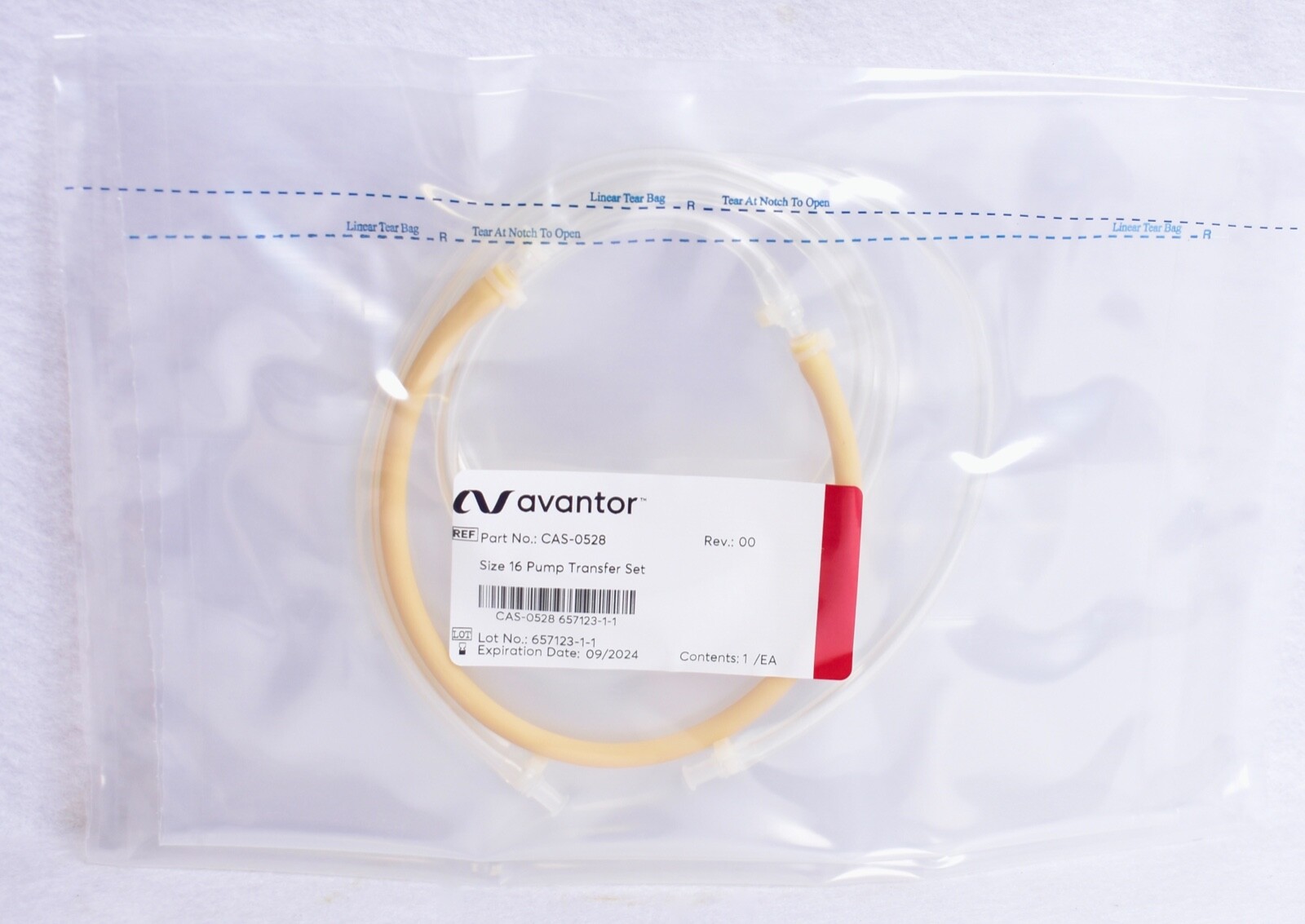 VWR Avatar Masterflex Peristaltic Size 16 Pump Transfer Tubing Set CAS ...
