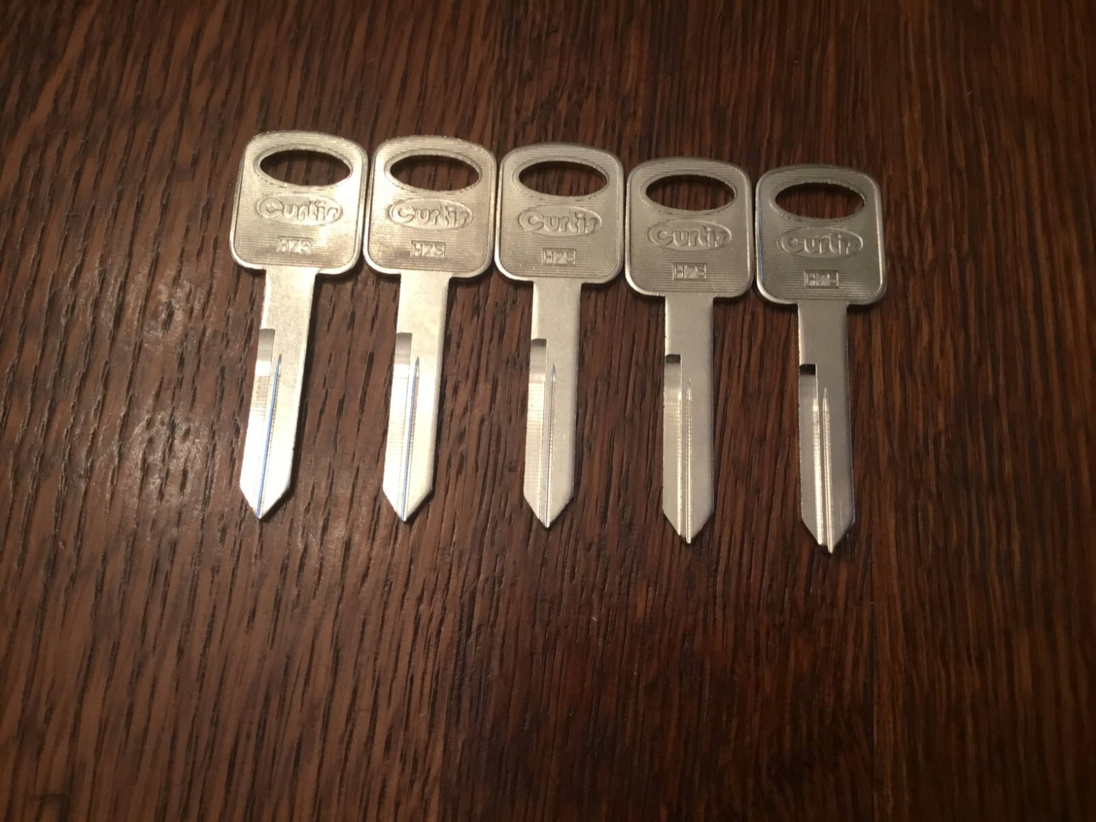 Lot of 5 Ford Family of Fine Cars H75 Keys Uncut Blanks Curtis | eBay