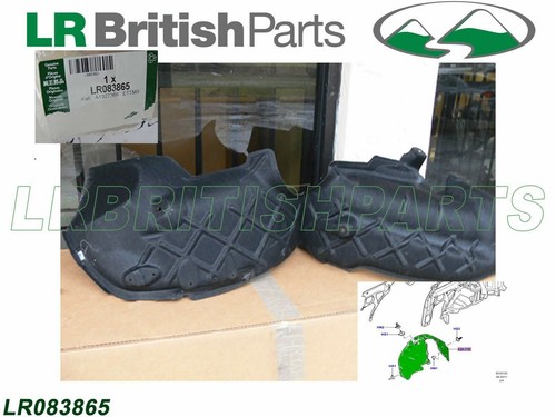 GENUINE LAND ROVER REAR WHEELHOUSE SPLASH SHIELD RANGE ROVER EVOQUE ...