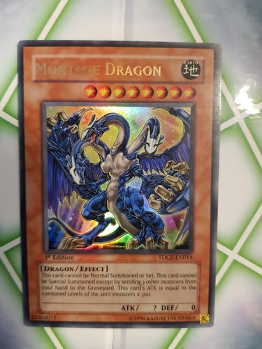 Montage Dragon – TDGS – EN014 – Near Mint – Ultra Rare – 1st Edition ...