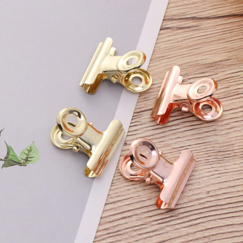 40 Pcs Metal Clip Office Paper Clamps Financial Binder Clips Supplies ...