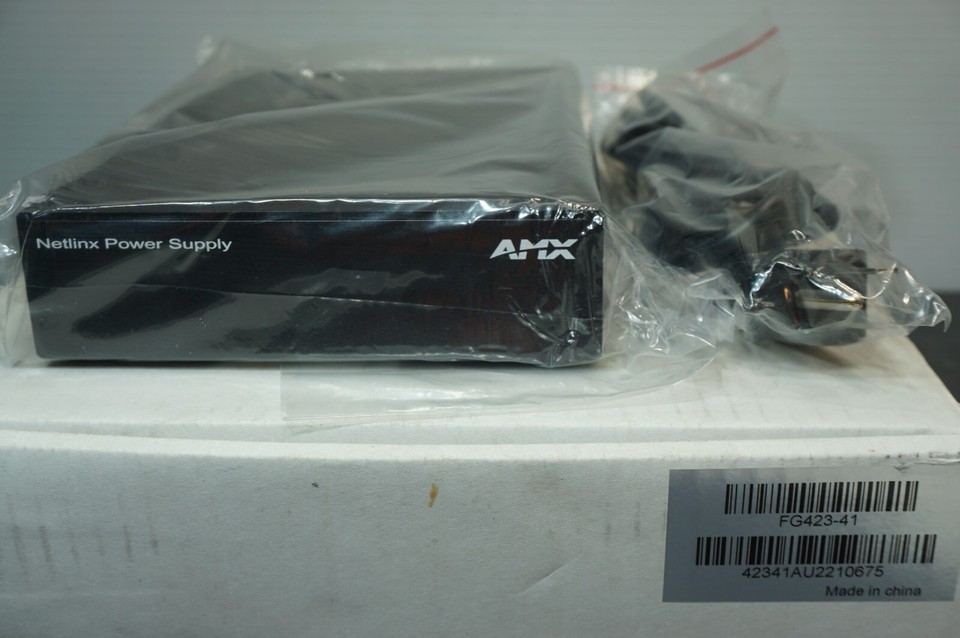 AMX FG-423-41 Netlinx Power Supply 13.5 VDC , 6.6 amp New-In-Box | eBay