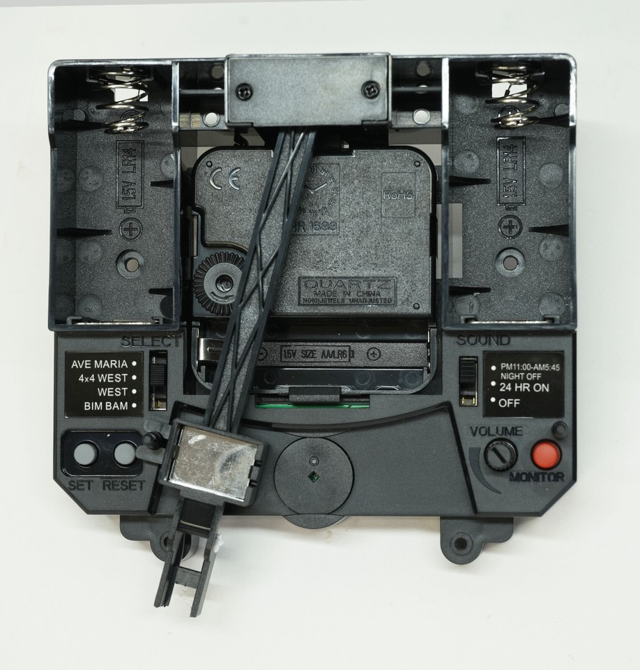 Quartz Clock Movement Replacement – Fits Howard Miller & Hermle 2114/ ...