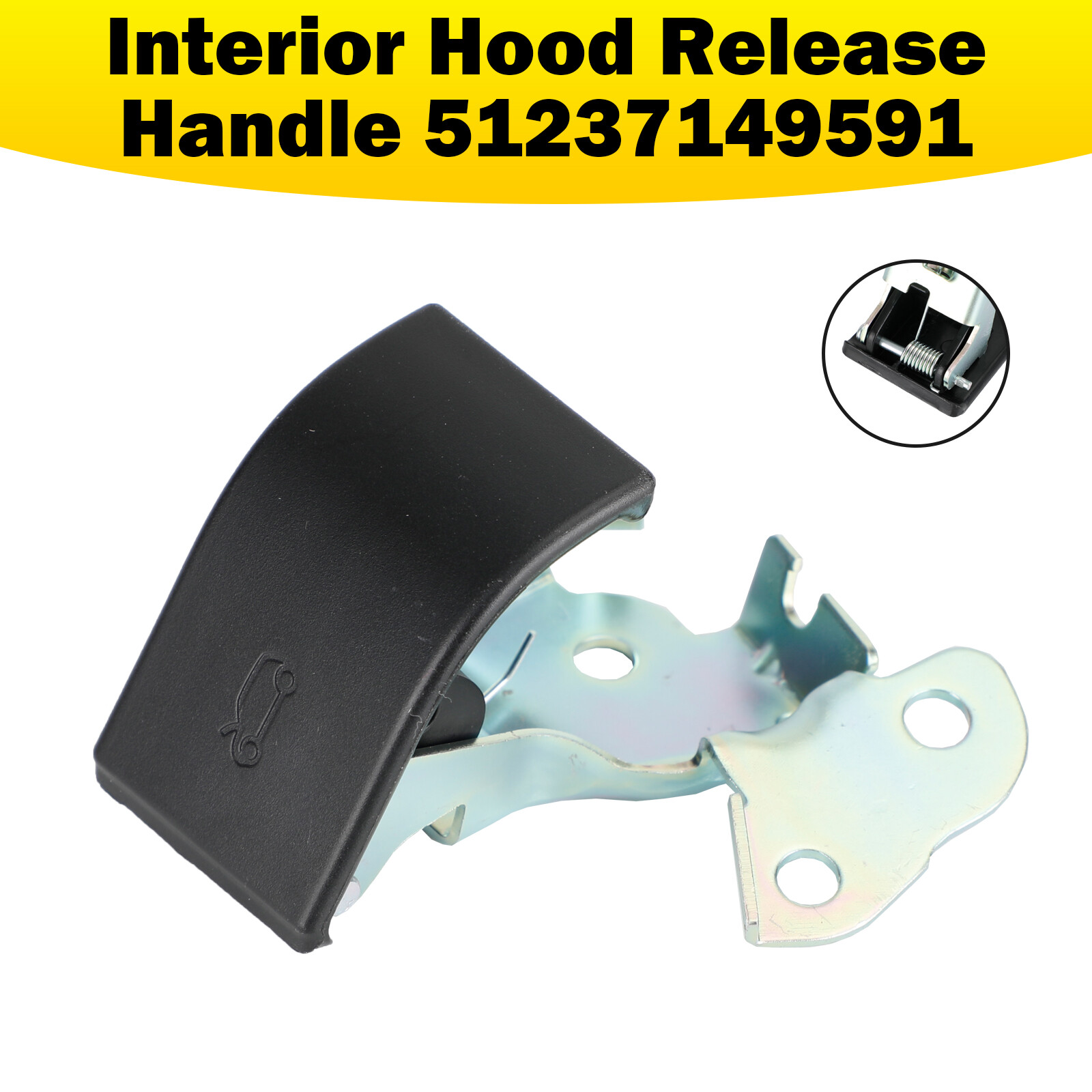Hood Release Handle Lever 51237149591 For BMW Mini Cooper Countryman ...