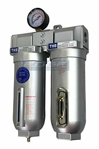 1" COMPRESSED AIR CLEANER COALESCING FILTER DESICCANT AIR DRYER COMBO ...